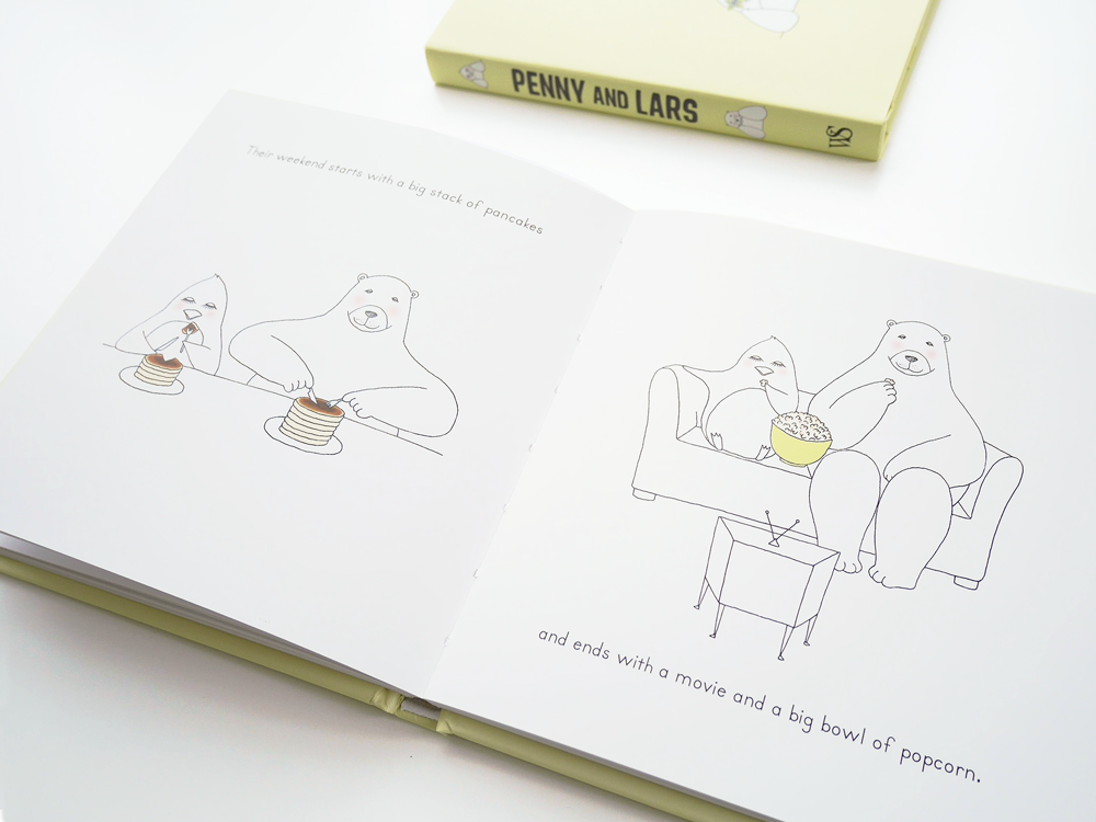 Penny and Lars (book) デザイン・出版 | POMPETTE (デザインデュオ・ポンペット)